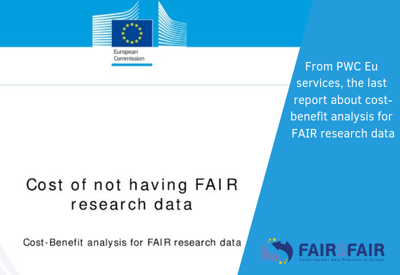 Double report from EU Commission about cost-benefit of FAIR data ...