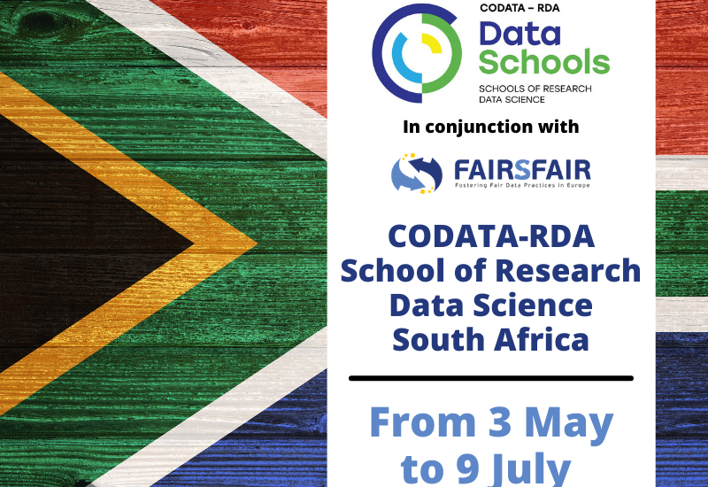 Building data skills: CODATA-RDA School of Research Data Science–South ...